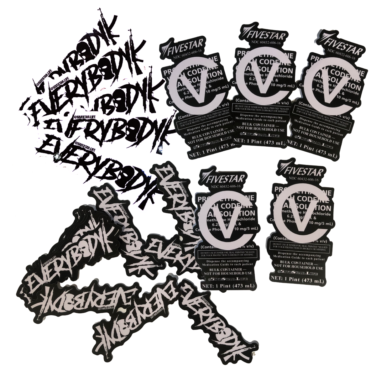 FIVE STICKERS – 5IVESTAR LIFE